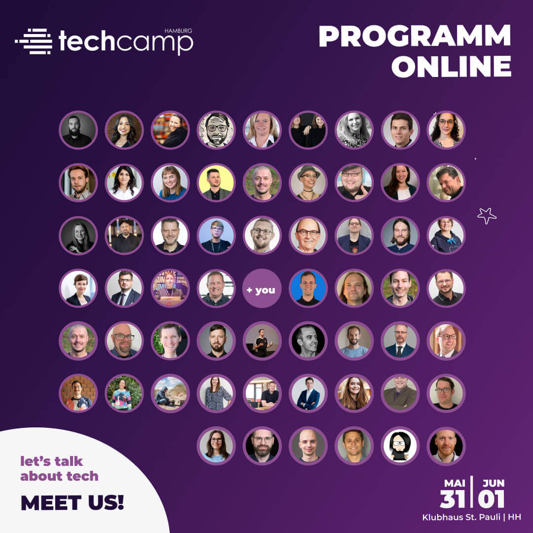 Speaker 2023 - techcamp Hamburg